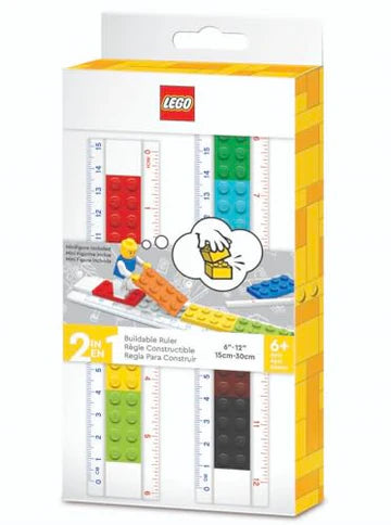LEGO Iconic Buildable Ruler with Minifigure — Boing! Toy Shop