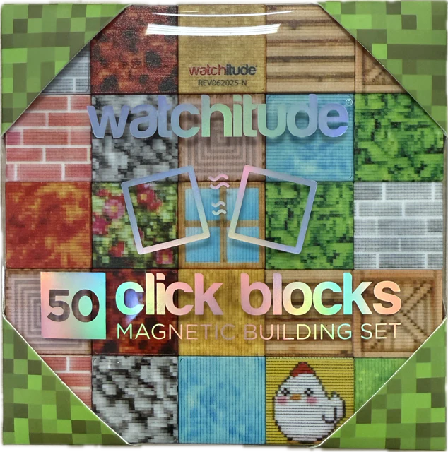 Click Blocks - Magnetic 50pc Building Set — Boing! Toy Shop