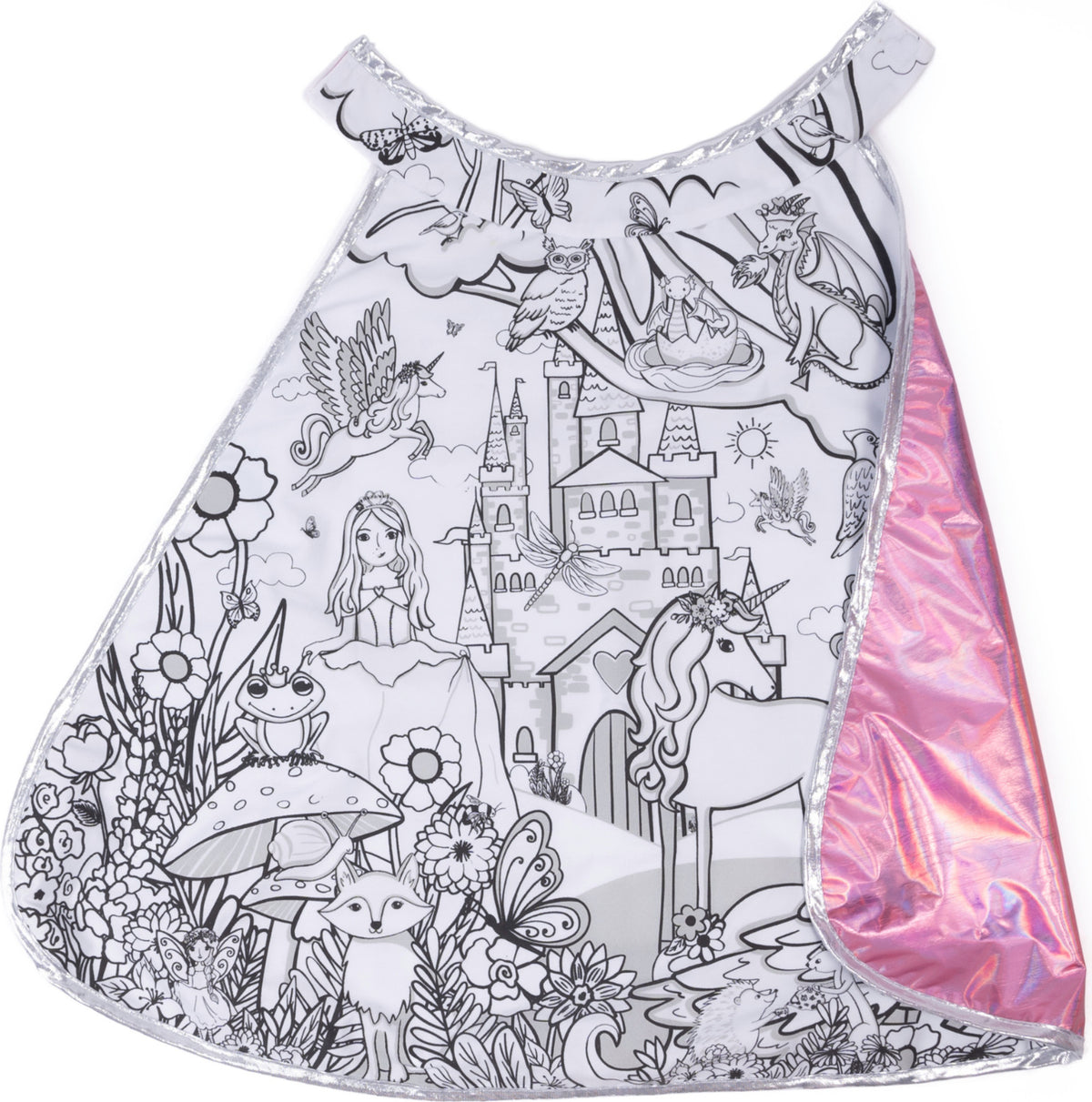 Enchanted Unicorn Colour In Cape, Size 4-6 — Boing! Toy Shop