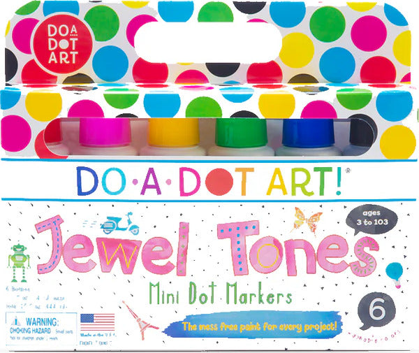 6 Pack Mini Dots - Jewel Tones — Boing! Toy Shop