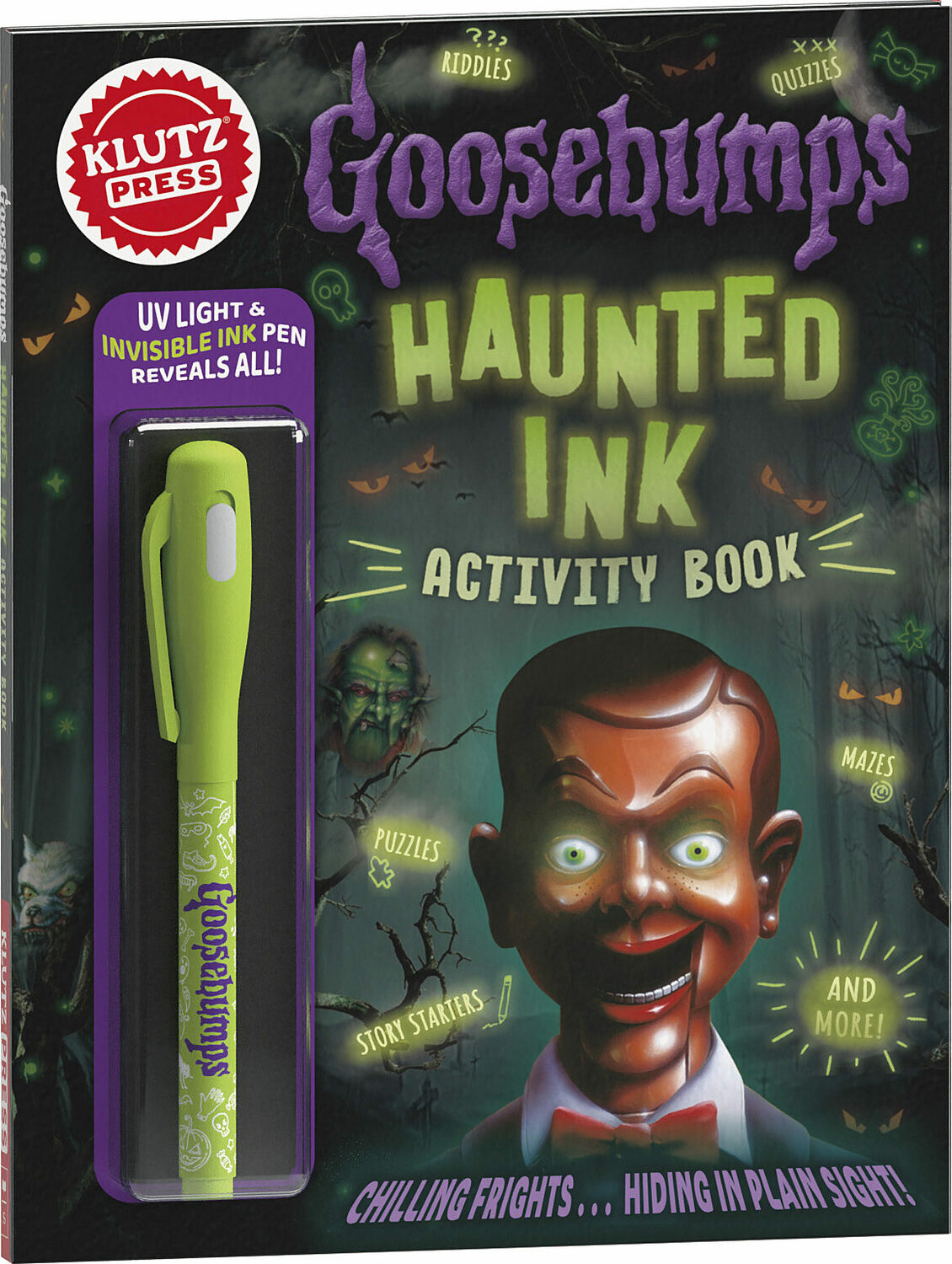 Goosebumps Haunted Ink Activity Book — Boing! Toy Shop