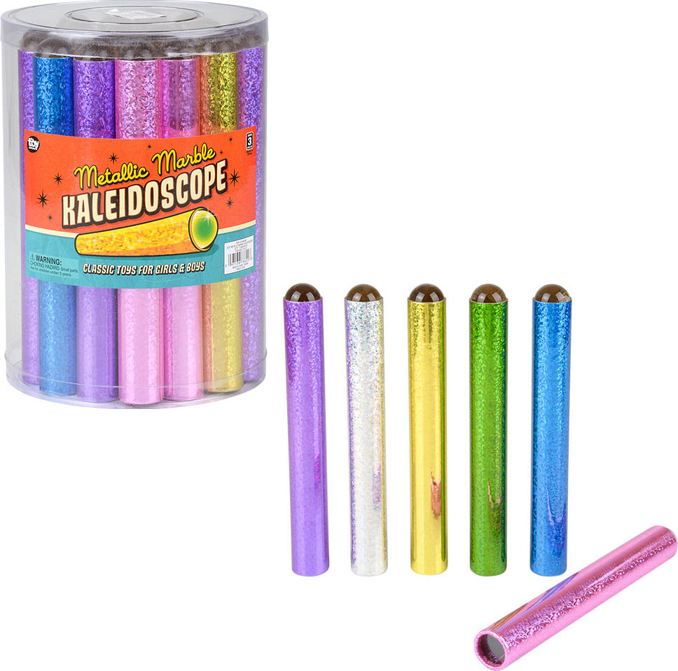 Metallic Marble Kaleidoscope — Boing! Toy Shop
