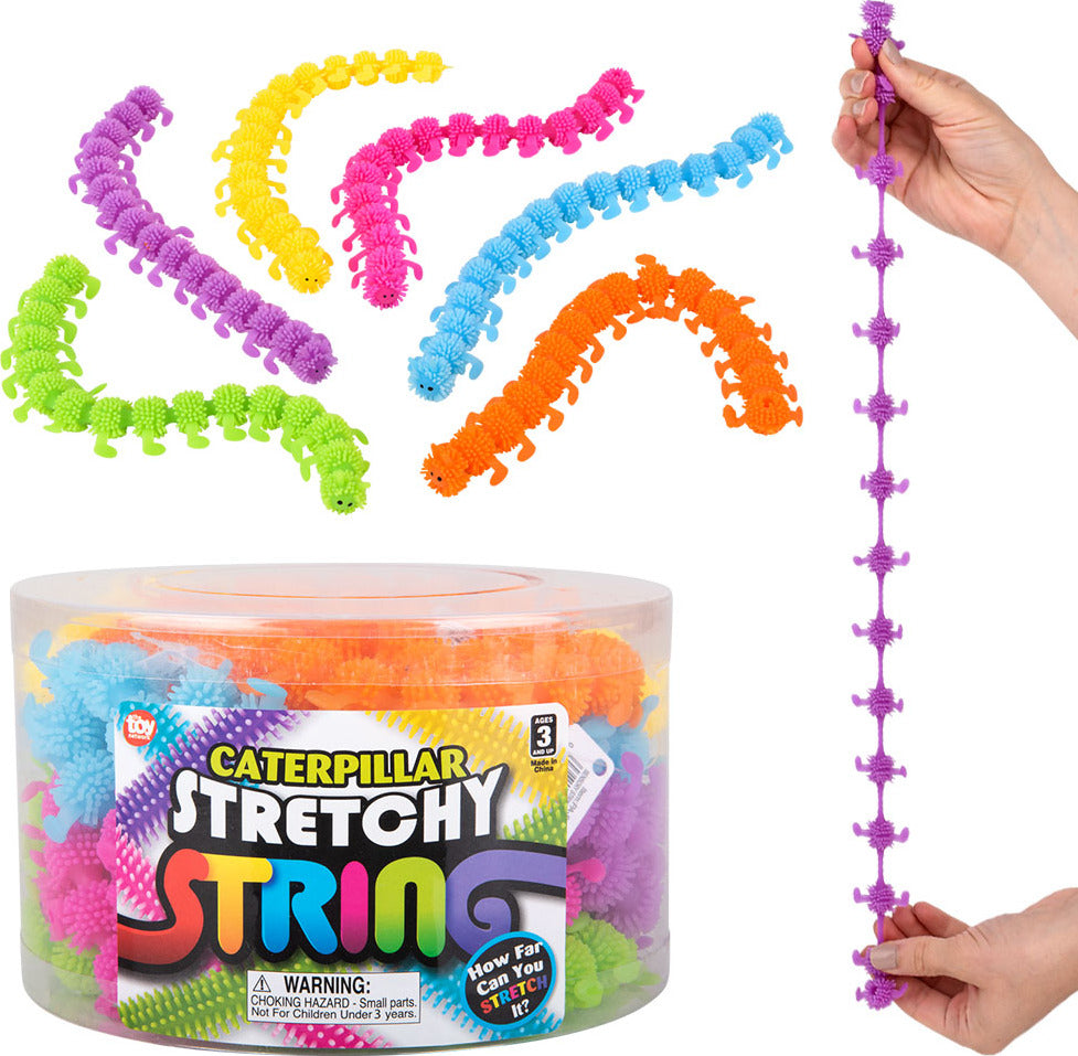 CATERPILLAR STRETCHY STRING — Boing! Toy Shop