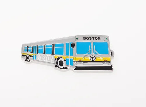 MBTA Bus Magnet — Boing! Toy Shop