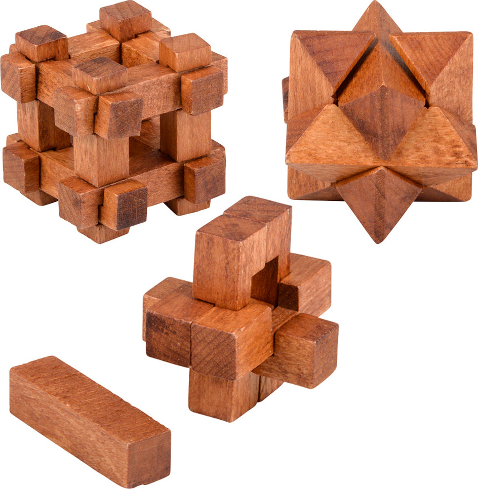 Wooden Brain Teaser — Boing! Toy Shop